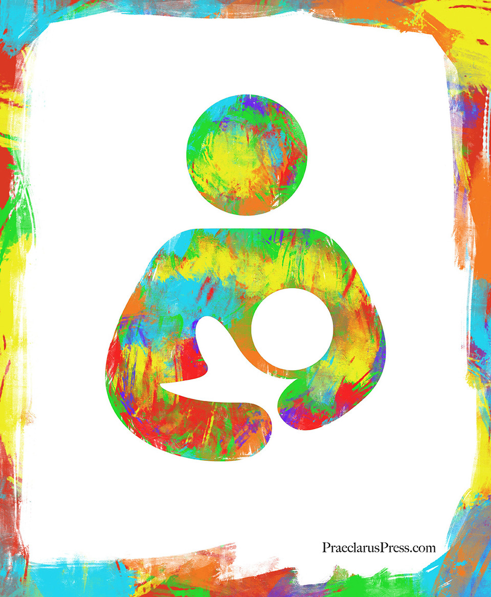 Free set of four posters featuring the International Breastfeeding ...