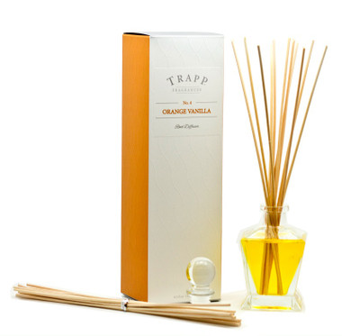 Trapp Fragrances Orange Vanilla Reed Diffuser