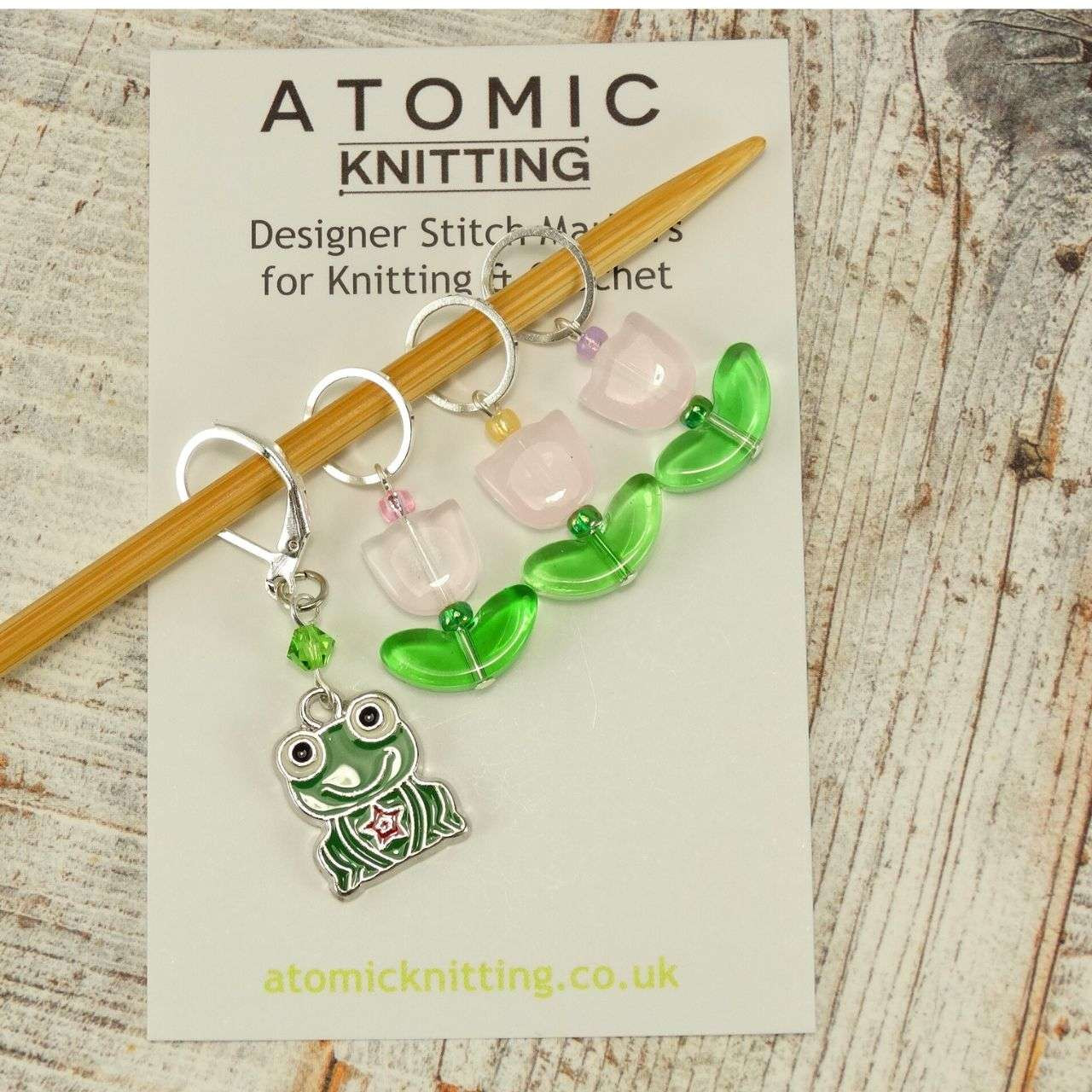 Stitch Marker Sets and Accessories by Atomic Knitting