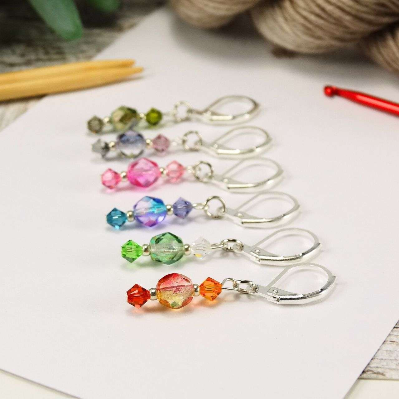 Stitch Marker Sets and Accessories by Atomic Knitting