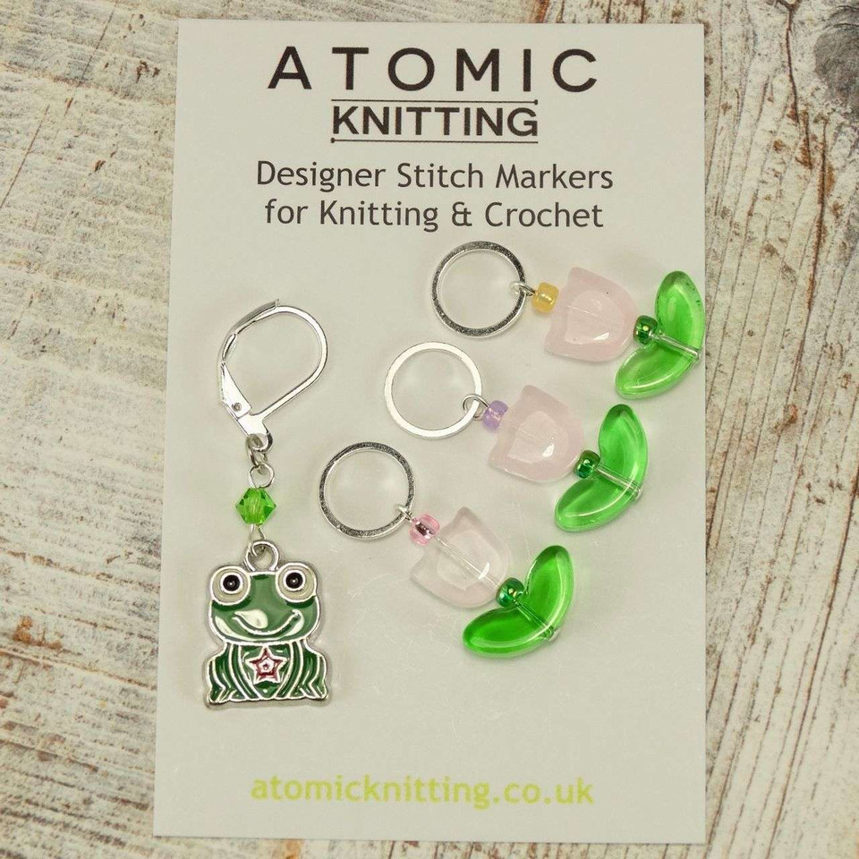 Stitch Marker Sets and Accessories by Atomic Knitting