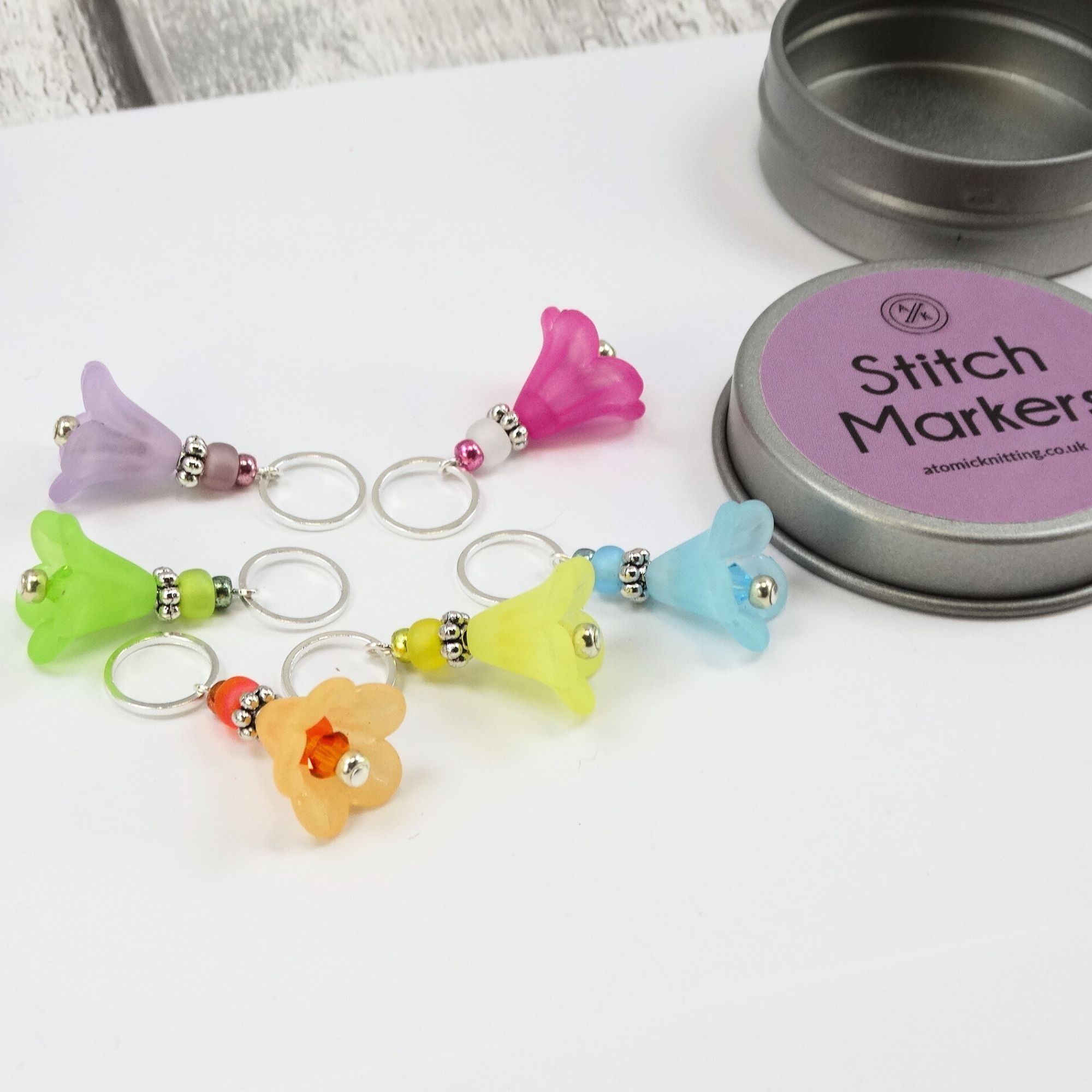 Stitch Marker Sets and Accessories by Atomic Knitting