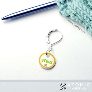 Yarn Forward (yfwd) Knitting Stitch Marker - Atomic Knitting