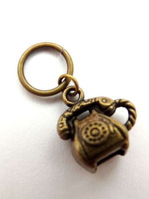Bronze 3D Telephone Stitch Marker - Mix and Match
