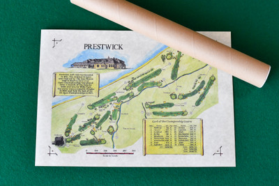Prestwick Golf Club layout (A3 tubed) - Prestwick Golf Club ...