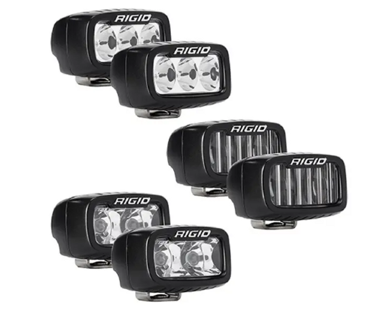 Rigid 46731 Modular Bumper Triple Sr M Fog Light Kit Bronco 2021