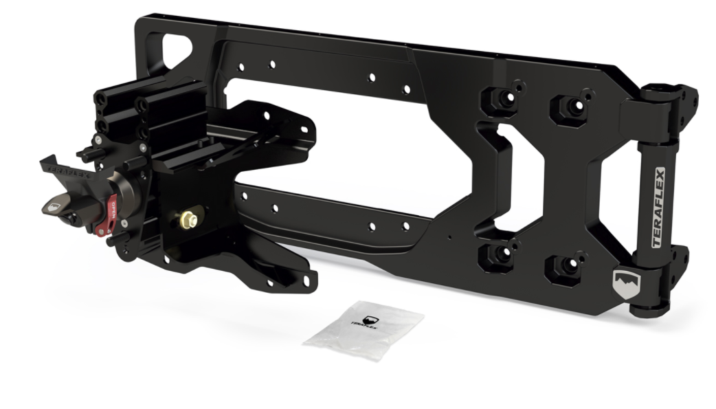TeraFlex 4838920 HD Spare Tire Carrier & Tire Mount Kit for Jeep JL 2018+
