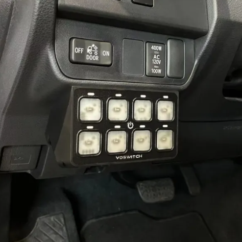 VoSwitch JL300 Lower Dash Switch Panel for Jeep JL & JT 2018+