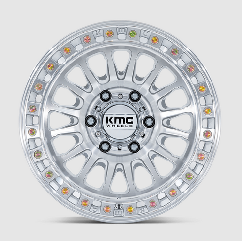 KMC Wheels KM552SD18908700 KM552 IM Wheel 18x9 8x170 Gloss Silver