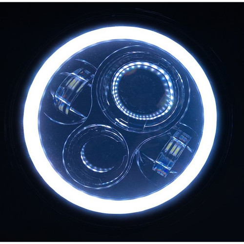 Quake LED 7" RGB HD Accent Headlights (Wrangler JK 2007-2018)