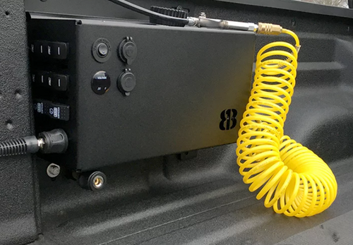 813 Fab BSC-L-0001A-1 Bed Side Compressor Enclosure for Jeep JT 2020+