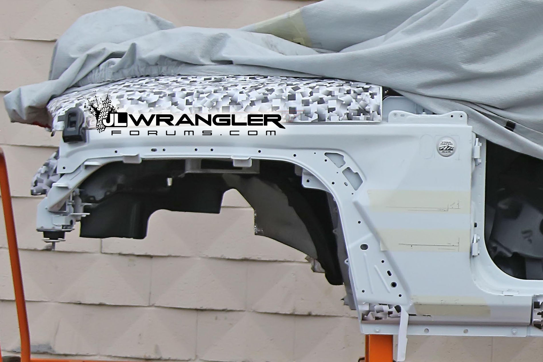 Jeep Wrangler JLU: Uncovered Body Shell and Exterior Shots - Offroad ...