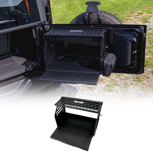 IAG ACC-F1082 Aluminum Multilevel Tailgate Table Bronco 2021+
