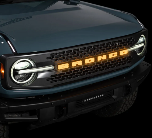 Putco 92851 Luminix LED Grille Emblem for Ford Bronco 2021+
