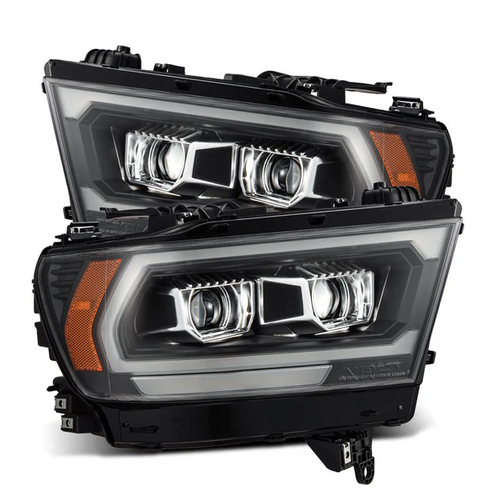 Alpharex 880576 LUXX-Series LED Projector Headlights 19-24 Ram 1500