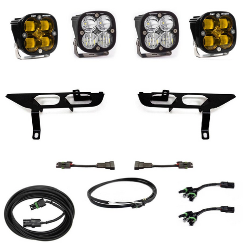 Baja 447700 Squadron SAE/Pro Fog Pocket Light Kit No DRL F-150 21-23