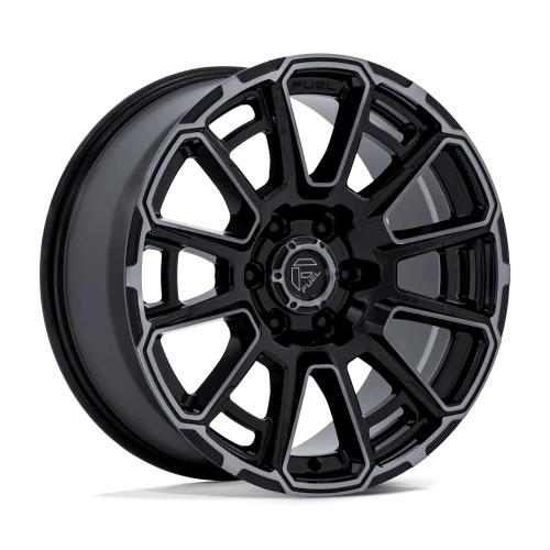 Fuel Offroad Foxhound Wheel | 20x9 | Gloss Black Dark Tinted Clear