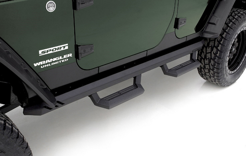 Rampage Products 26410034 Rock Rail Steps for Jeep JL 4 Door 2018+