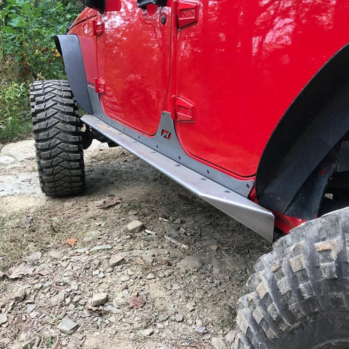 Motobilt MB1042 Crusher Series Rocker Guards Jeep JK 4 Doo 2007-2018
