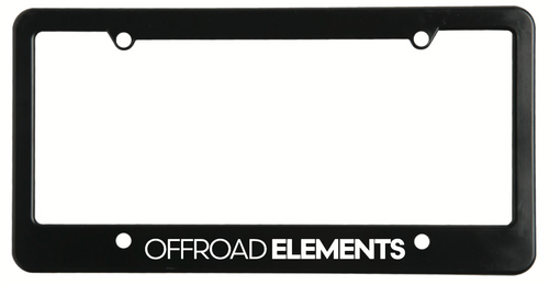 Offroad Elements ORE-LPF License Plate Frame