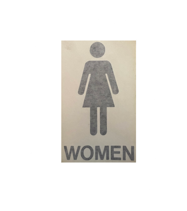 Decal, Women, Vinyl, Black