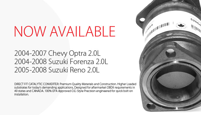 Chevy Optra 2.0L - Exhaust Distribution