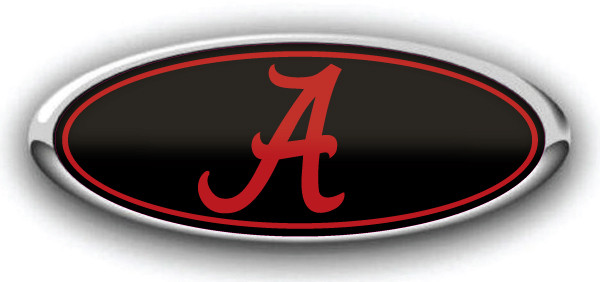 ALABAMA FORD OVERLAY EMBLEM DECALS