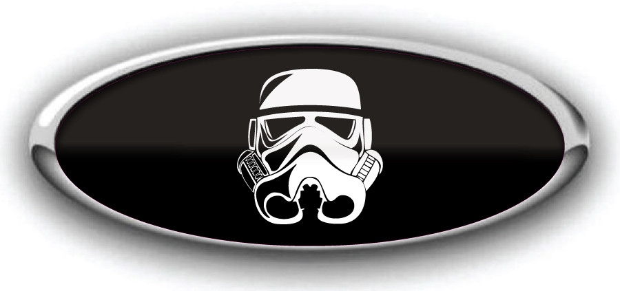 FORD STORM TROOPER OVERLAY EMBLEM DECALS