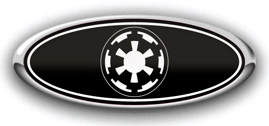 FORD IMPERIAL STAR OVERLAY EMBLEM DECALS