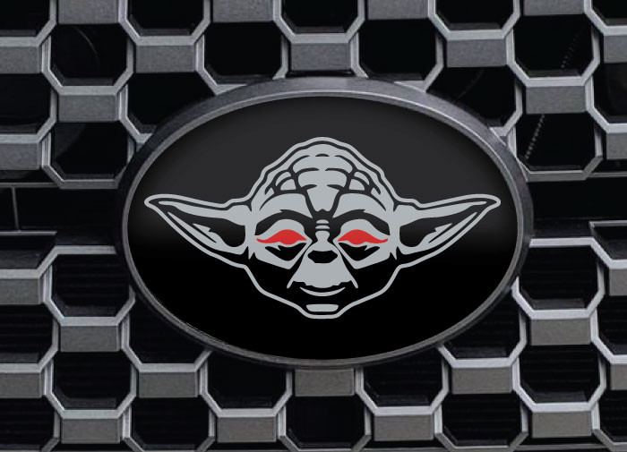 TOYOTA TUNDRA TACOMA YOTA TRL OVERLAY EMBLEM DECAL