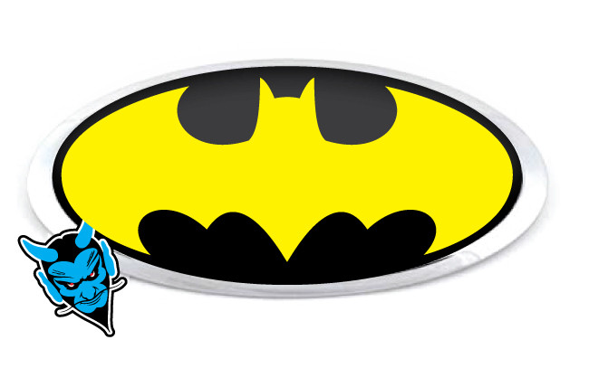KIA OVERLAY EMBLEM BATMAN DECALS