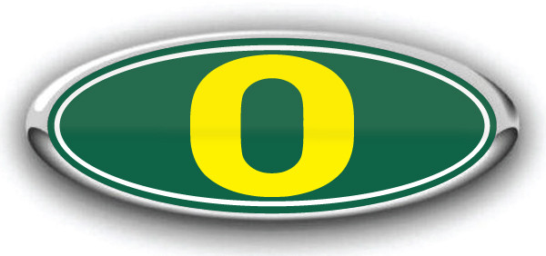 OREGON DUCKS FORD OVERLAY EMBLEM DECALS