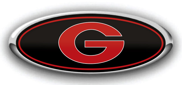 FORD GEORGIA BULLDOGS OVERLAY EMBLEM DECALS