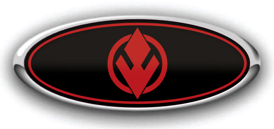 FORD SITH EXTERNAL OVERLAY EMBLEM DECALS