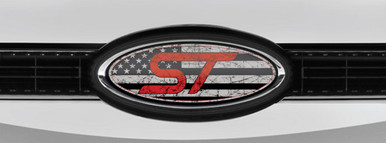 FORD ST OVERLAY EMBLEM DECAL