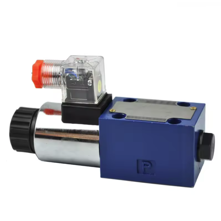 Hydraulic CETOP3 Valve Spring Offset 2 Position Single Acting Solenoid ...