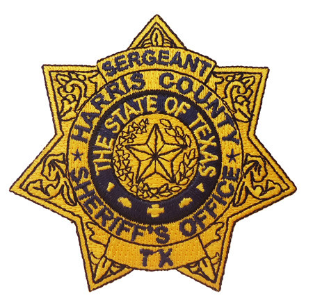 Harris County Sheriff's Office SERGEANT Star Patch - CopShop.com