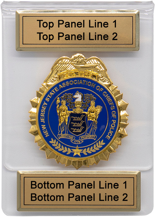 NJSACOP Pocket Badge - CopShop.com