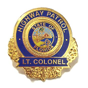 FHP Lt. Colonel Lapel Pins - CopShop.com