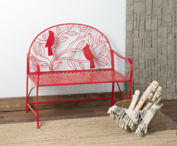 Midwest CBK Red Cardinal Bench