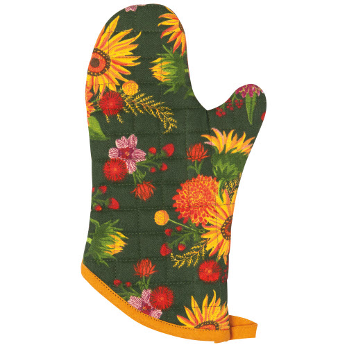 Now Designs Chef Oven Mitt, Sunflower Splendor (NOM2316D)