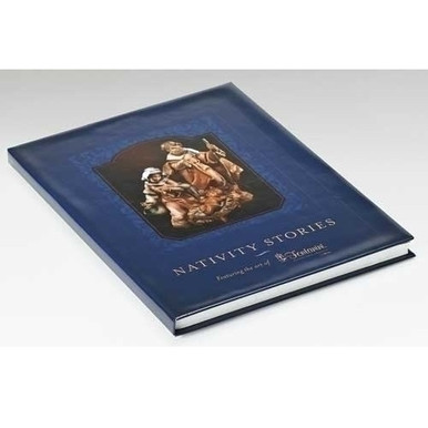 Roman Fontanini Nativity Story Book - Nativity Village Collectible