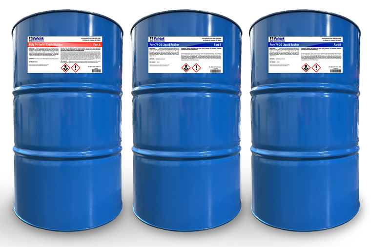 Poly 74-20 Liquid Rubber | Polytek Development Corp.