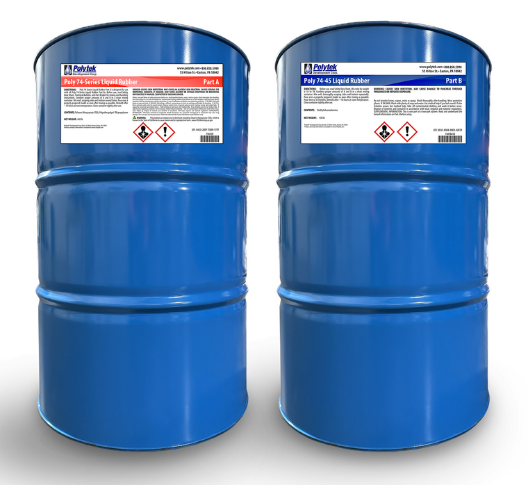 Poly 74-45 Liquid Rubber | Polytek Development Corp.