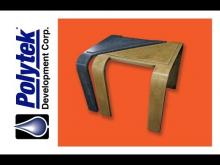 Casting “Warped” Concrete Tables in Rubber Molds - Polytek Development Corp.