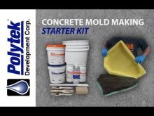 Concrete Mold Making - Starter Kit Tutorial - Polytek Development Corp.
