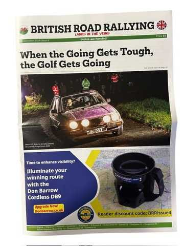 British Road Rallying Newspaper Issue 3
