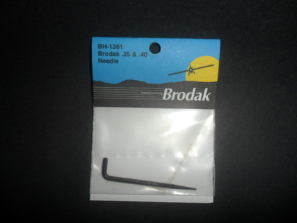 Needle - to suit Brodak .25ci (4cc) & .40ci (6.5cc) Glow Engine
