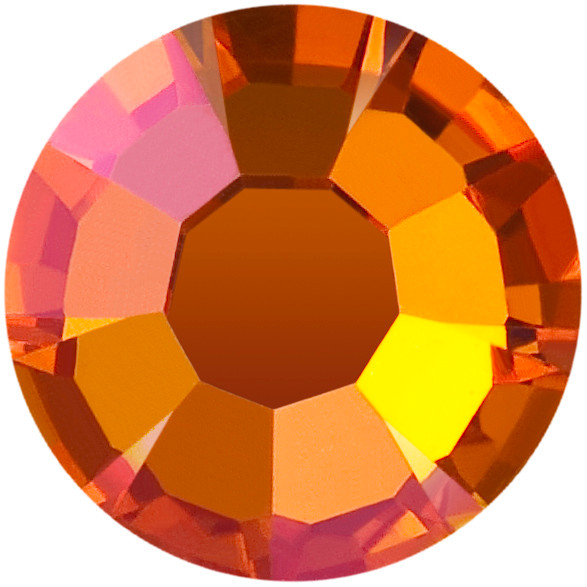 20ss MAXIMA Crystals by Preciosa Flatback Rhinestones | Lava