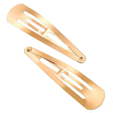 Make Your Own Rhinestone Hair Accessory - Snap Barrette Gold ...